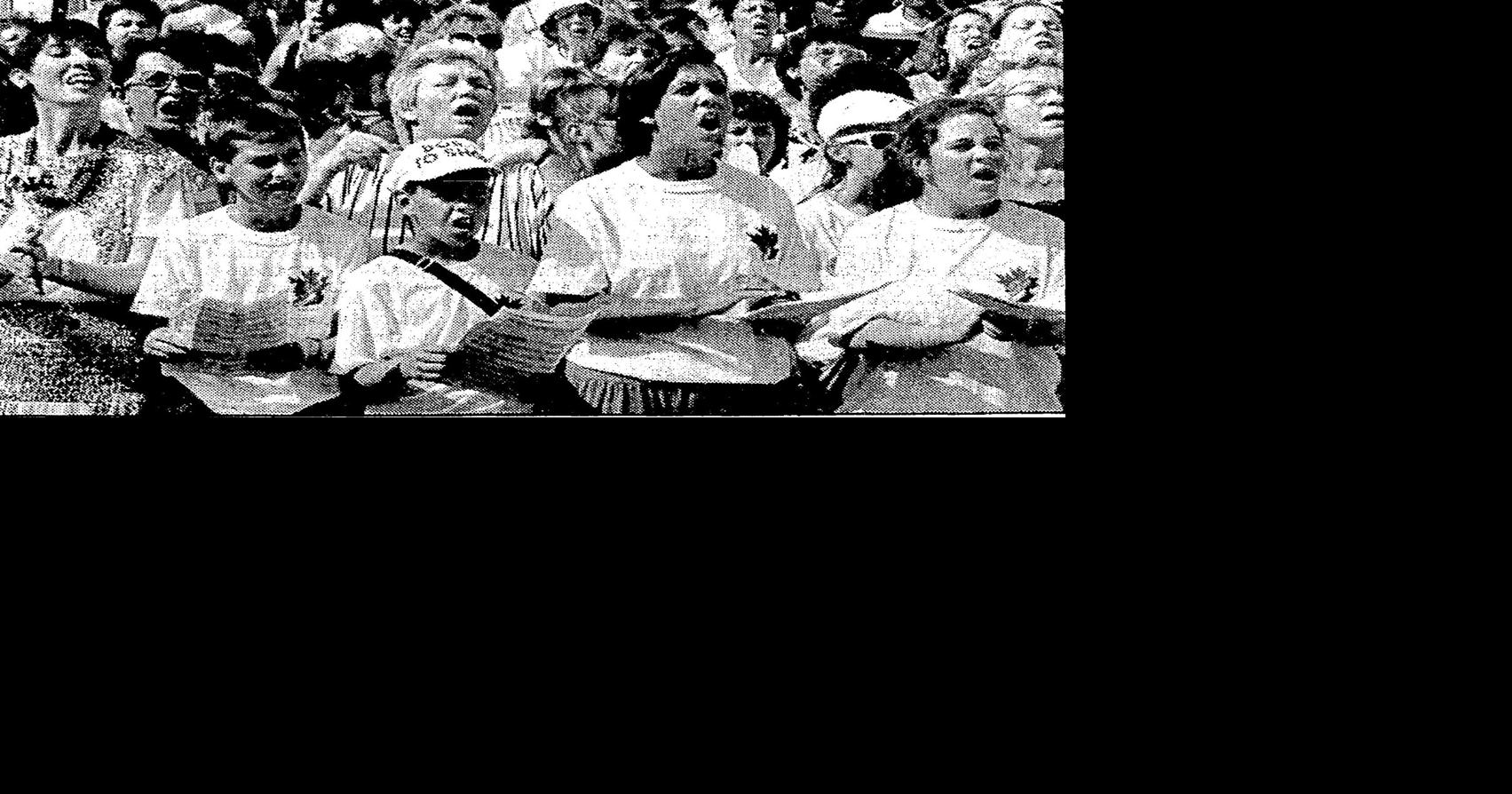 The first Festival International was in July in the middle of an oil ...