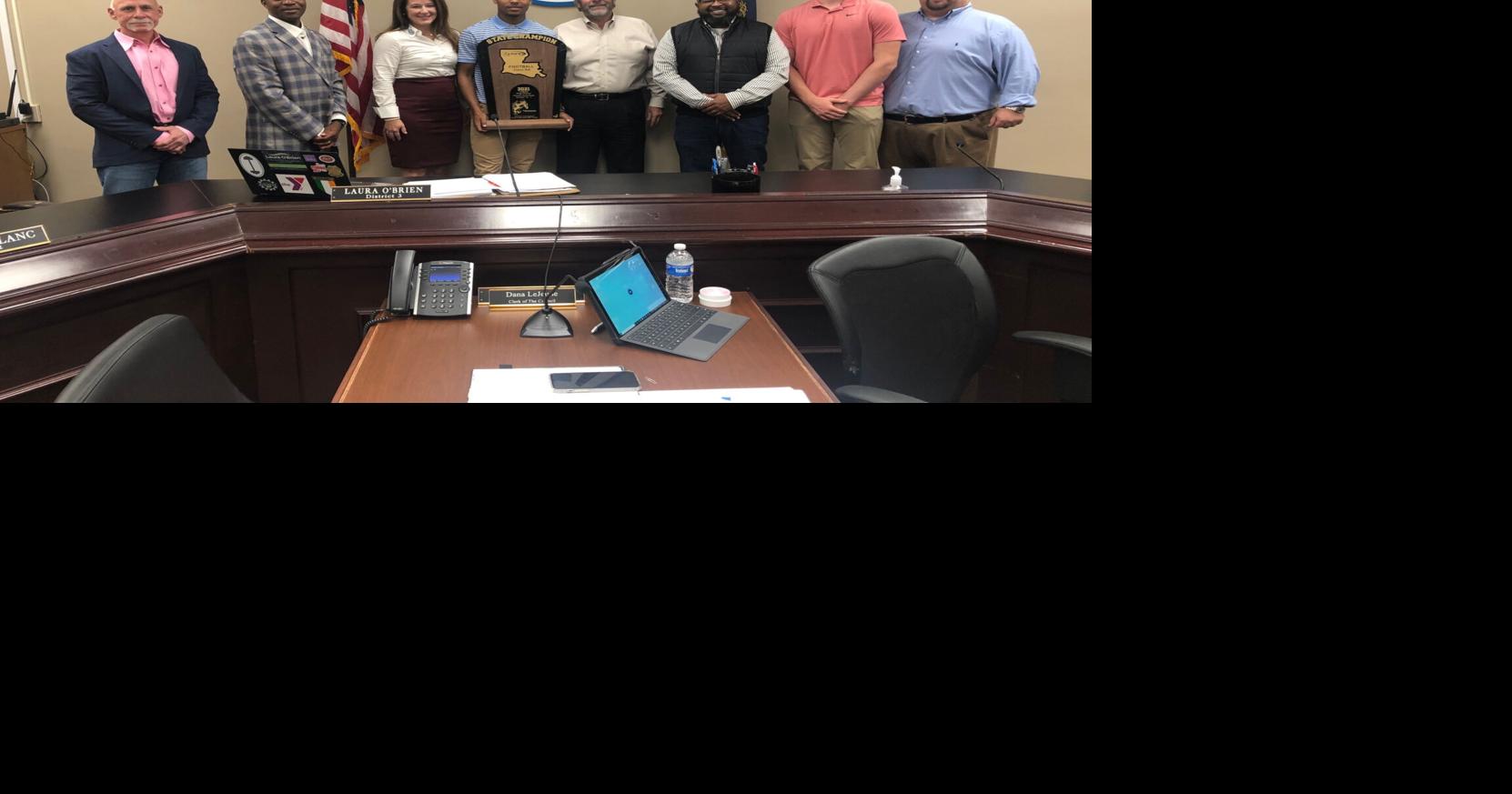 Zachary Council and Mayor honor high school's state championship ...