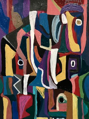 Standing on the shoulders of a giant, Randell Henry creates his art in ...