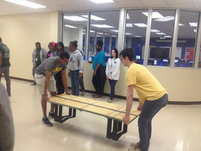 Lee High scraps get second life as school benches | News | theadvocate.com
