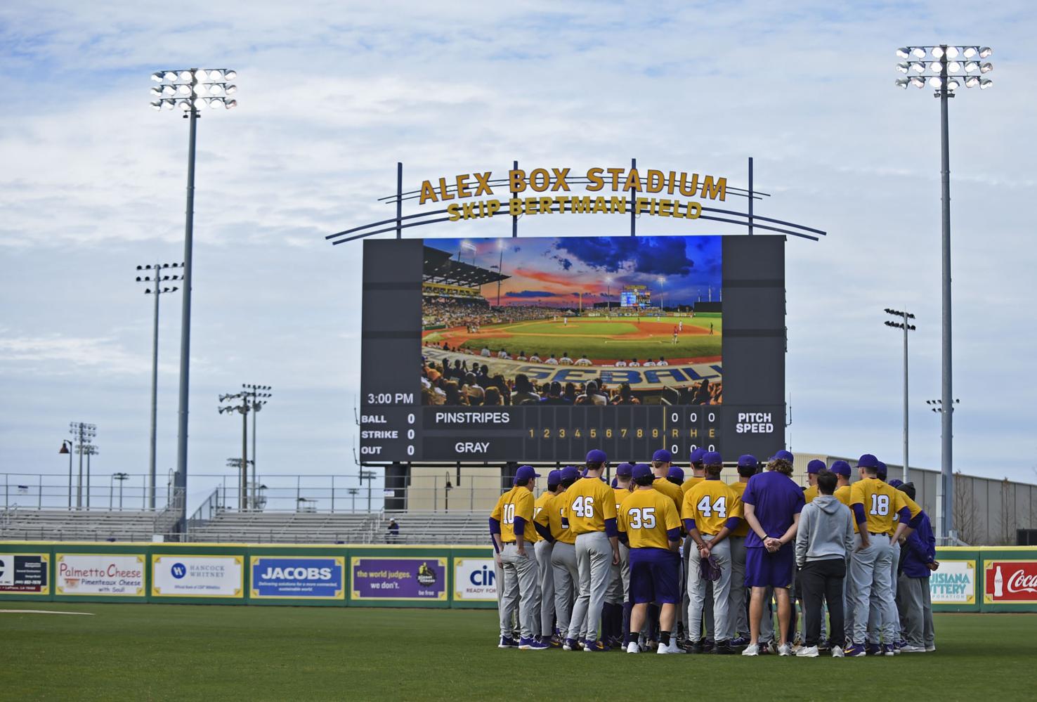 LSU baseball to sell beer, wine in two new tented areas at Alex Box ...