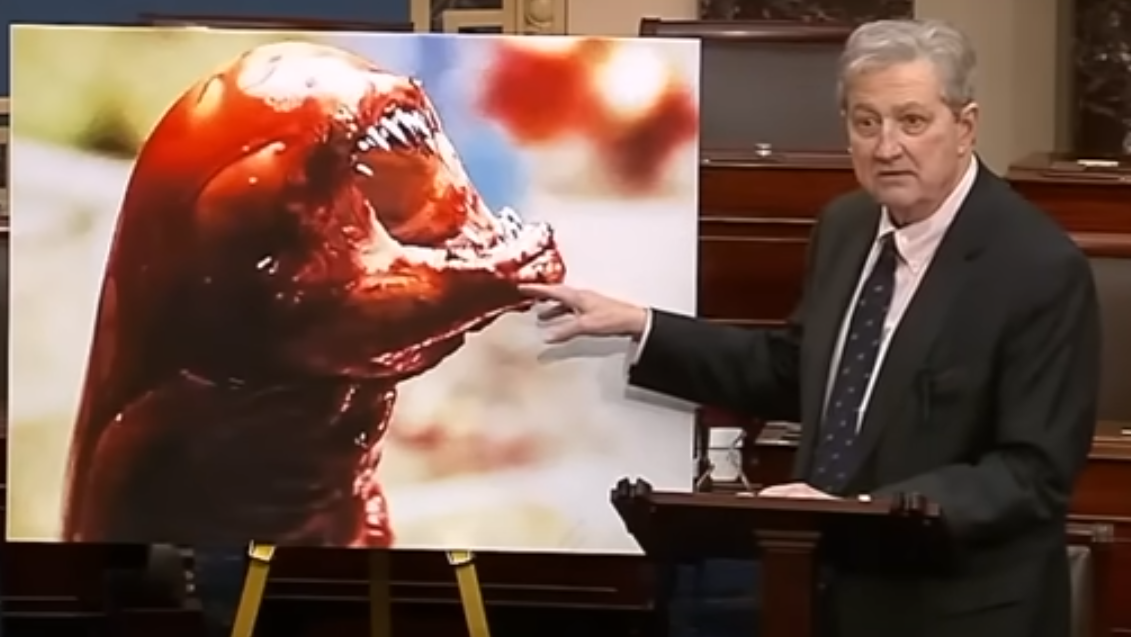 Kennedy uses 'Alien' photo in speech on radioactive shrimp | State ...