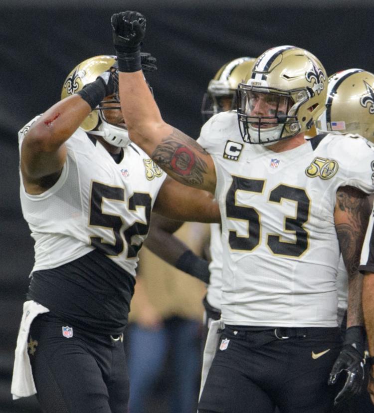 Snap Counts: Craig Robertson, Nate Stupar the Saints' choice at ...