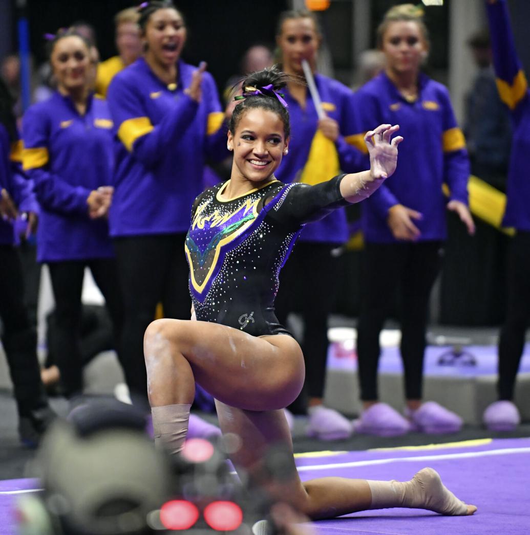 Haleigh Bryant has a 10 and career day, but LSU settles for split vs ...