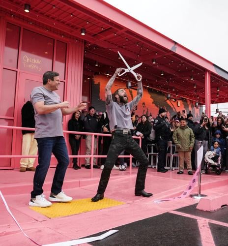 Todd Graves and Post Malone unveil the fully customized pink Raising ...