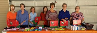 Wednesday Volunteers for Family and Community meet and work on two ...