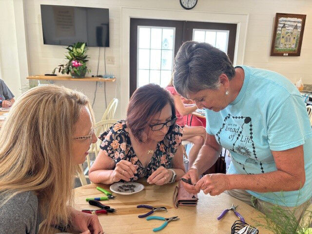 Daughter continues parents' tradition of making rosaries out of Job's ...