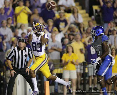 LSU's Trey Quinn ready to get a better look at things in the passing ...