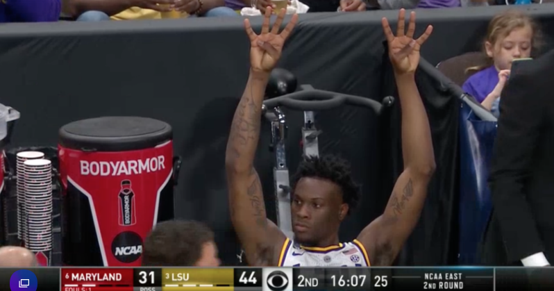 Wayde Sims honored by LSU basketball teammates in touching tribute ...