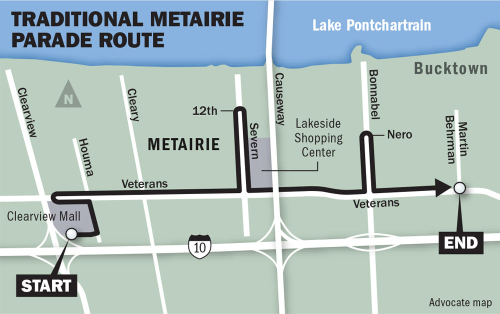 Jefferson Parish considering changes to Metairie parade route, Family ...