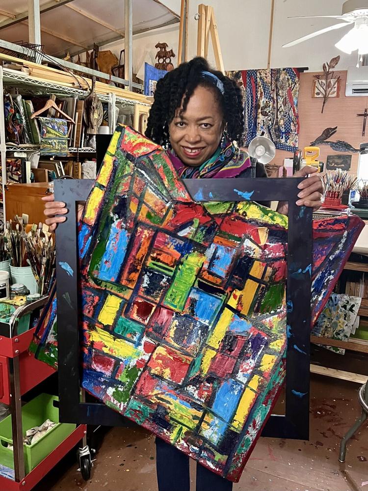 Malaika Favorite tells her artistic story through an explosion of color ...