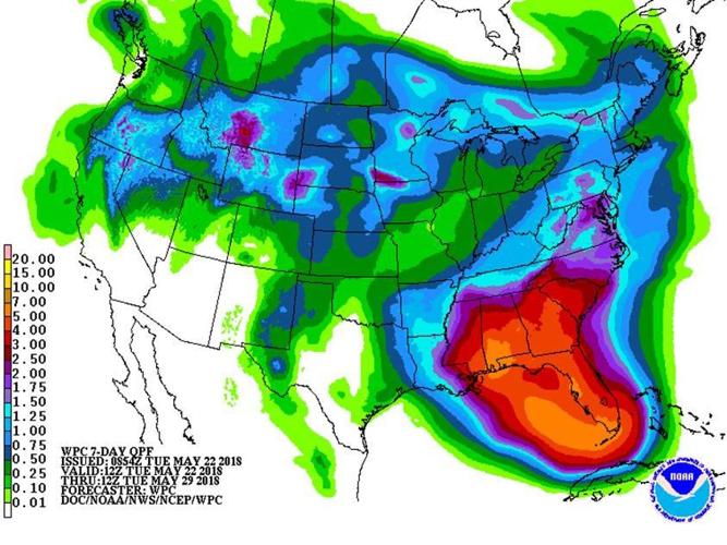 Invest 90L: Tropical development chances increase, NHC says; path shifts slightly east | Weather ...