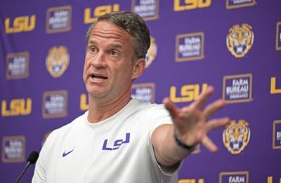 Lane Kiffin talks LSU natty hopes, Coach O with Honey Badger | LSU ...
