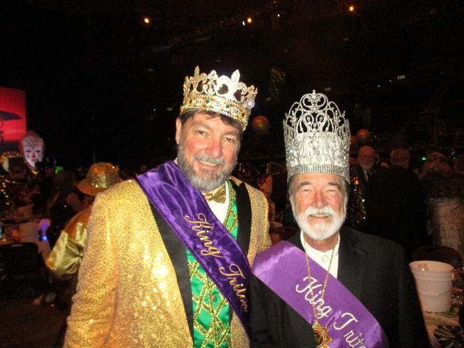 The mighty Krewe of Triton roars through the Cajundome | Mardi Gras ...