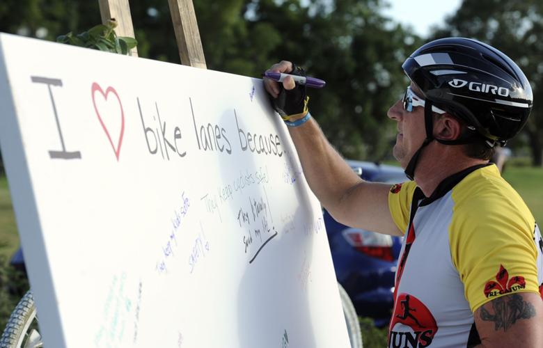 Lafayette cyclists ride in honor of Mickey Shunick and in support of ...