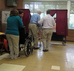 Claitor brings Dad to vote | State Politics | theadvocate.com