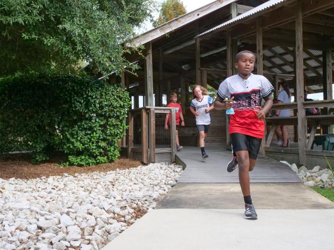 Copper Mill Elementary students try out for school's cross country team ...