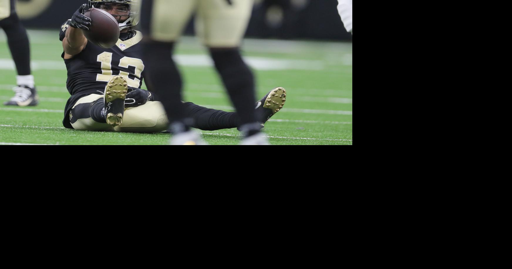 Saints WR Chris Olave was injured against the Cardinals | Saints ...