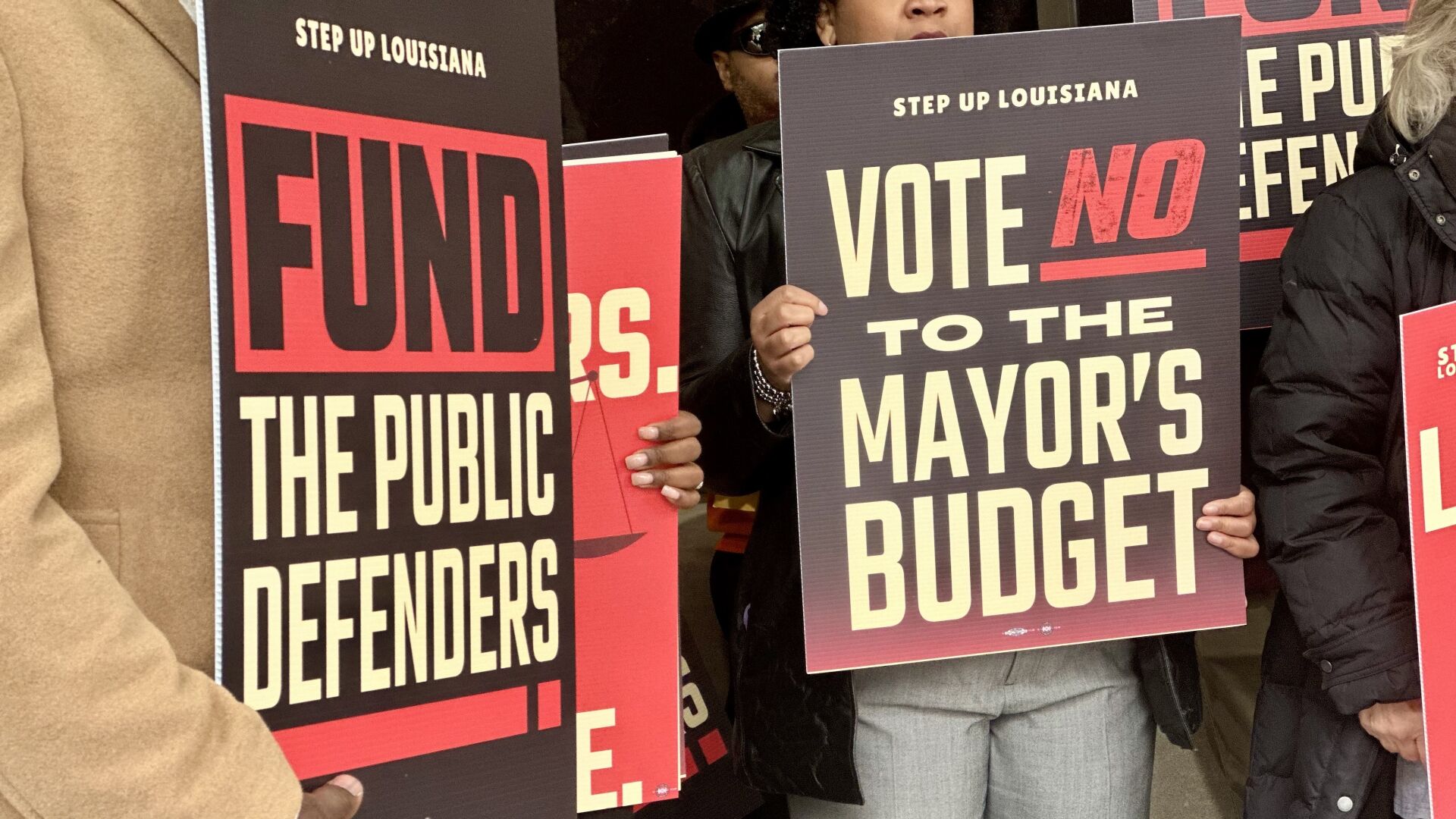 Public defenders protest Baton Rouge mayor’s cuts ahead of key council ...