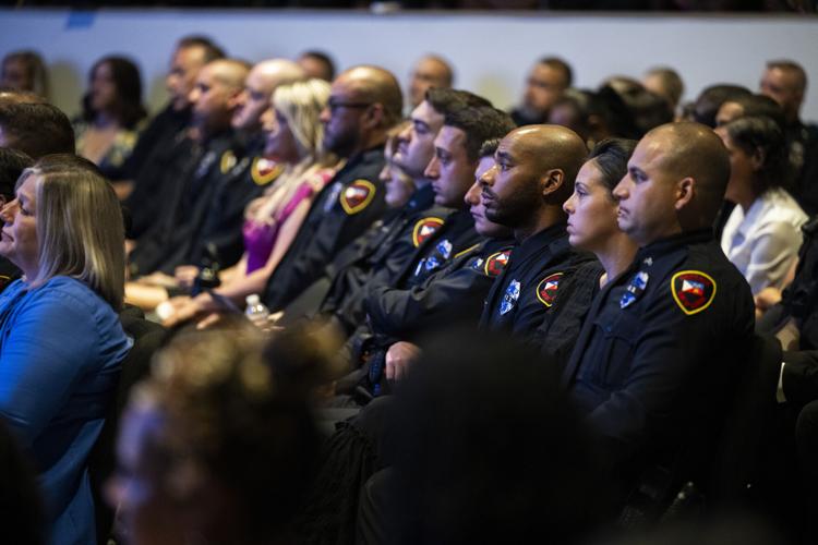 Loved ones share their goodbye at fallen officer funeral | News ...