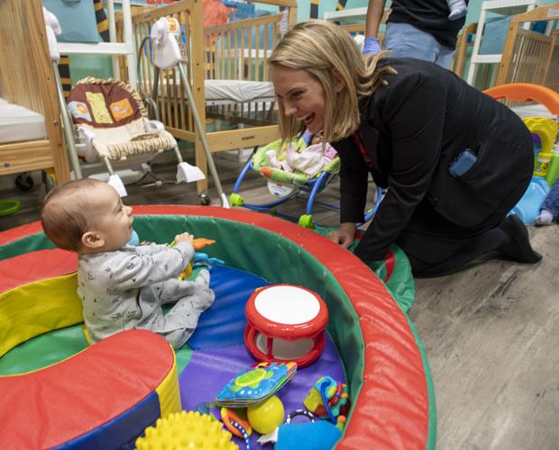 State leaders tour Lafayette early childhood classrooms as part of ...