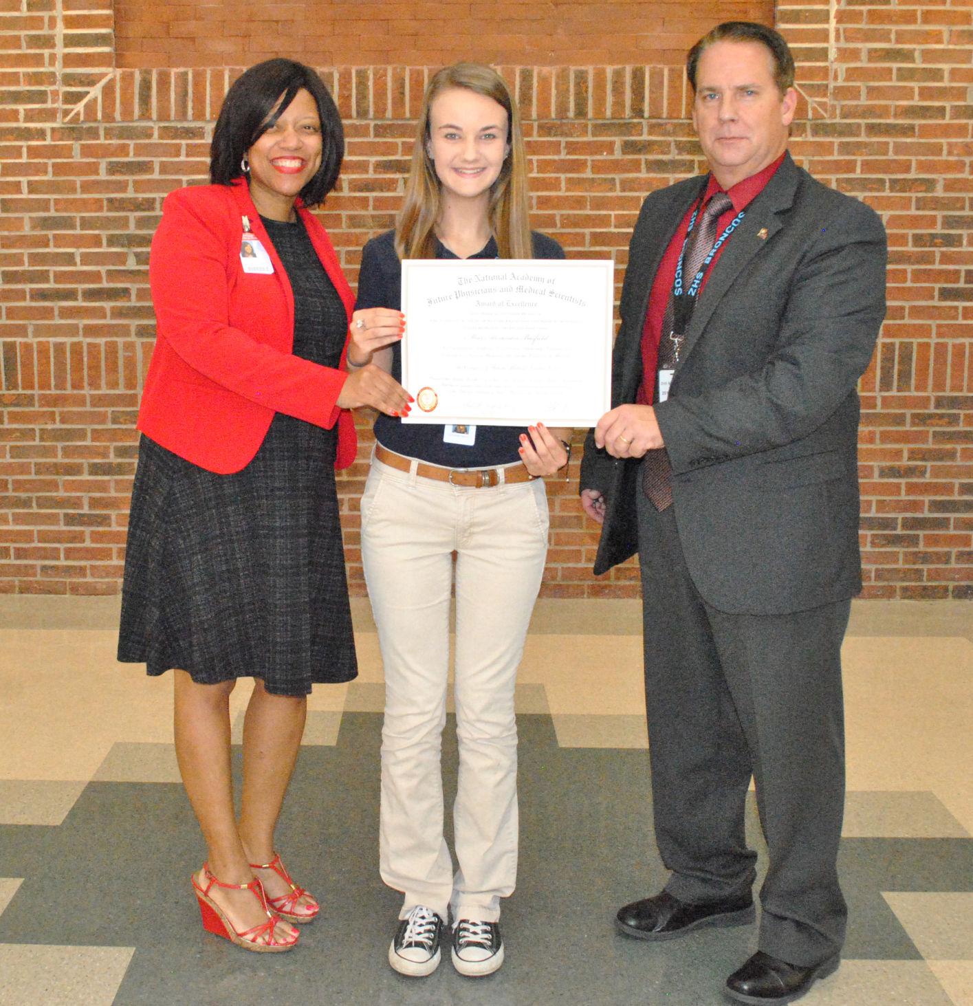 Zachary High student honored for excellence in academics, leadership ...