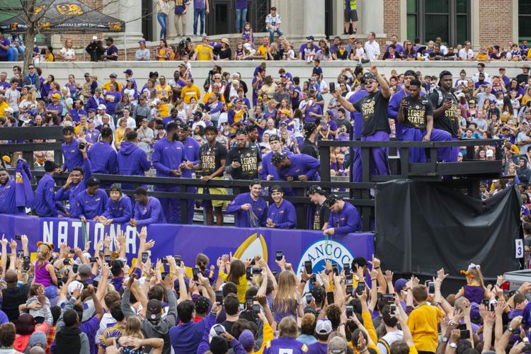 LSU national championship parade, celebration photos and video: Massive ...