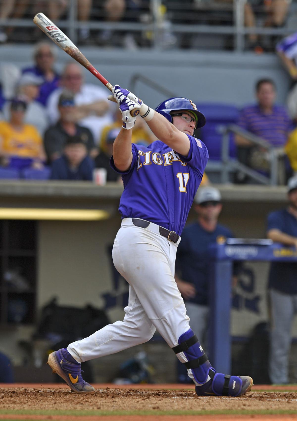 'I'm having a blast out there': Back with LSU baseball, Chris Reid is ...