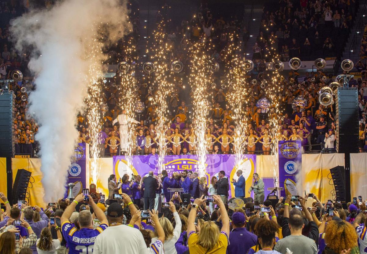 LSU national championship parade, celebration photos and video: Massive ...