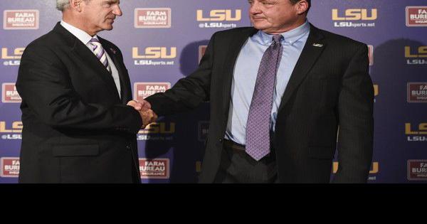Joe Alleva met with Ed Orgeron, LSU coordinators about 'what's going on ...