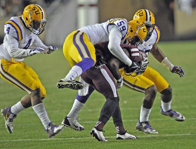 LSU’s Jermauria Rasco, Terrence Magee, Ronald Martin, Connor Neighbors ...