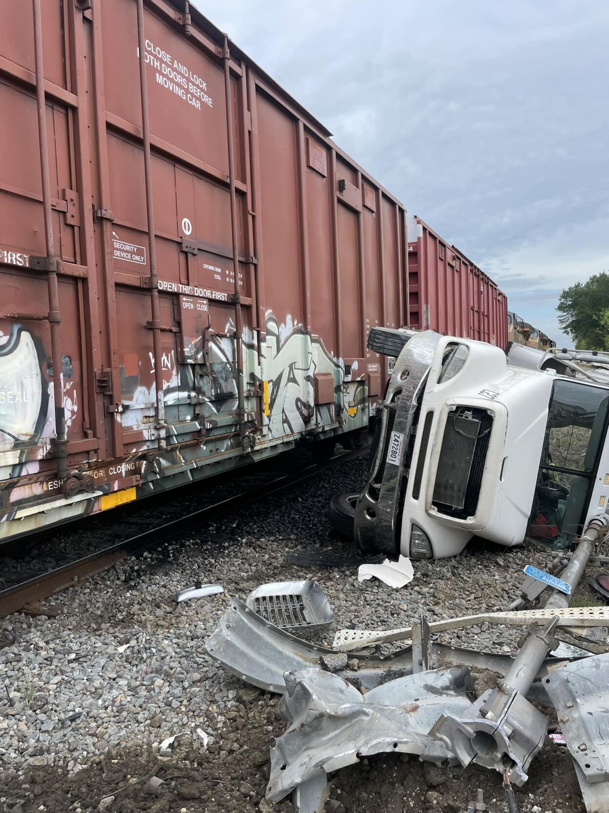 Train crashes into 18-wheeler in West Baton Rouge Parish; road closed ...