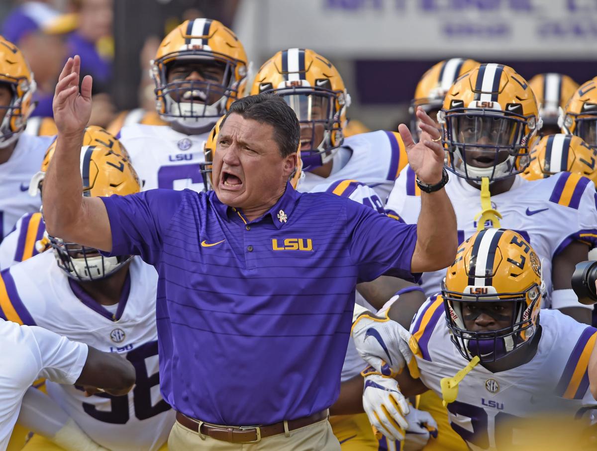 Ed Orgeron compares Devin White to NFL Hall of Famer Warren Sapp on SEC ...