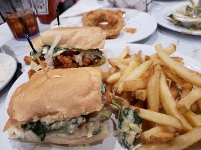 Shrimp Rockefeller po-boy and French onion soup: Best things we ate ...