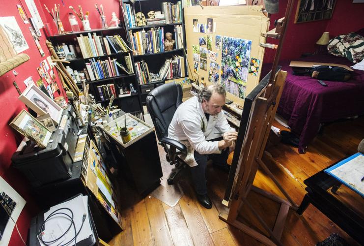 Herb Roe doesn't just paint Mardi Gras scenes, he lives them ...