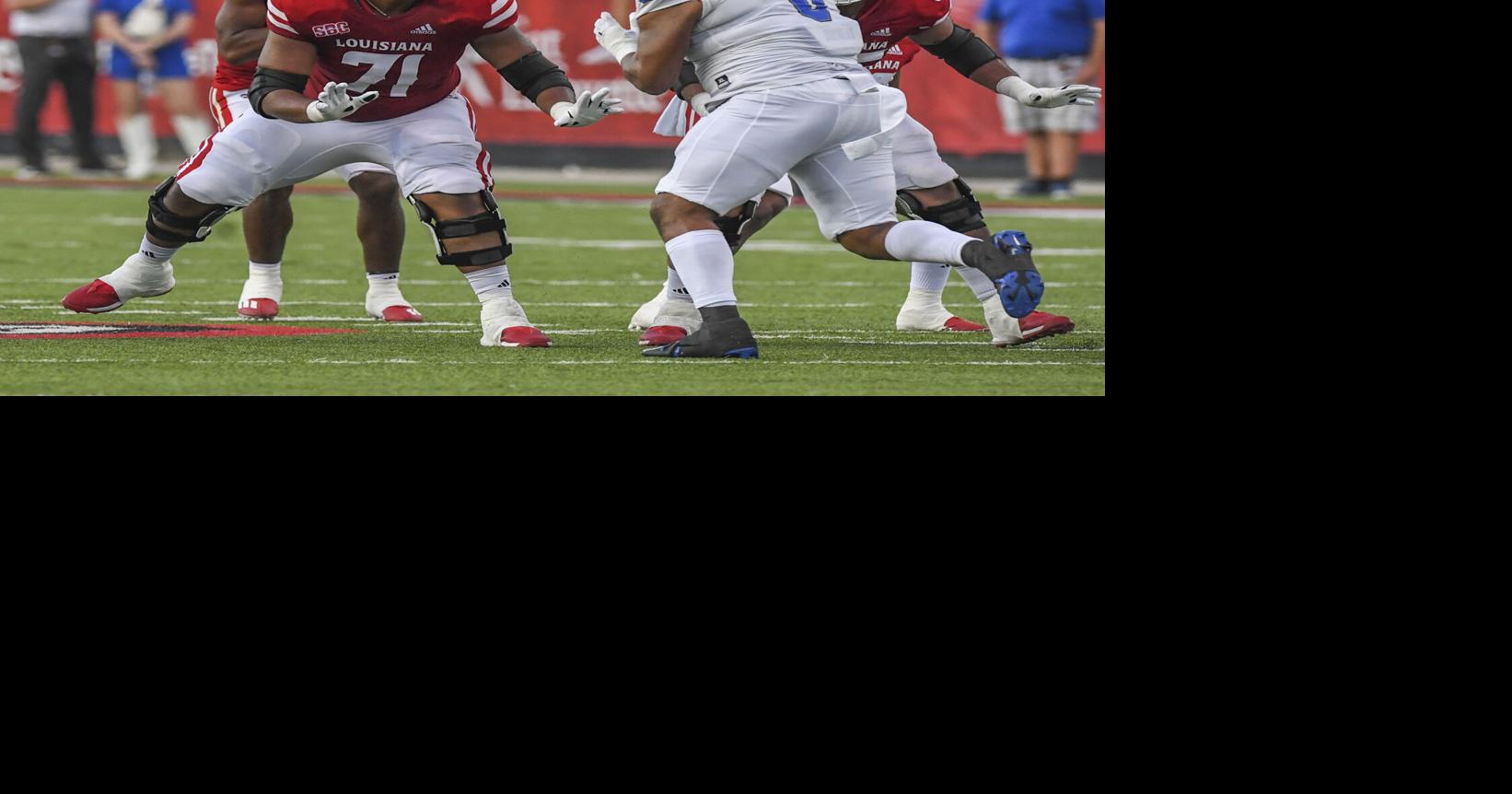 UL Cajuns: Offensive line counted on to solve Texas State | UL Ragin ...