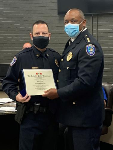 2 Gonzales officers honored for lifesaving actions | Ascension ...