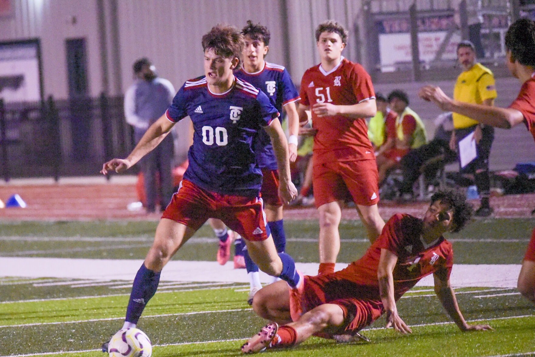 Rebels soccer marches into quarterfinal with two hat tricks | High ...