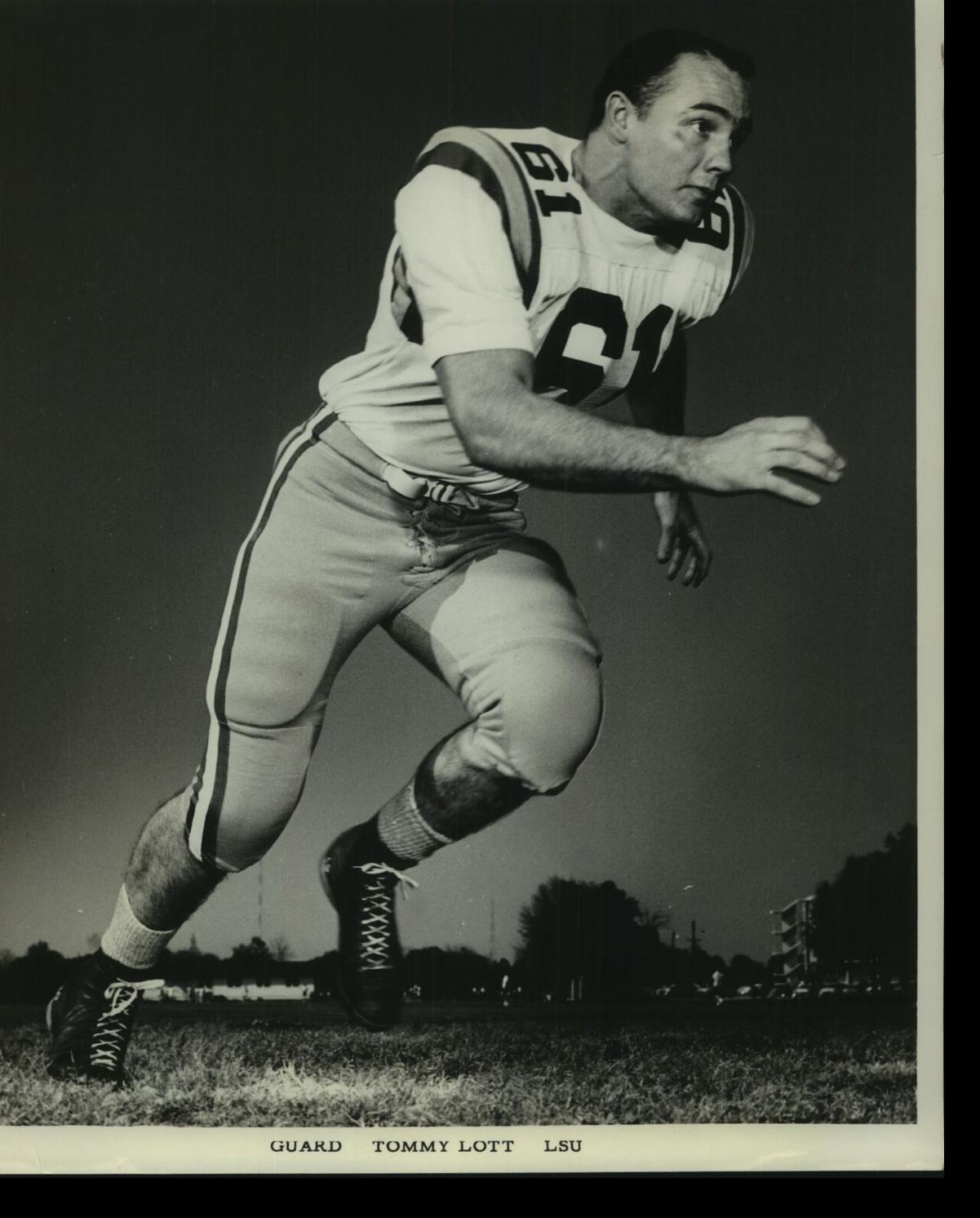 LSU book excerpt: Tommy Lott was Tigers' smallest lineman but played ...
