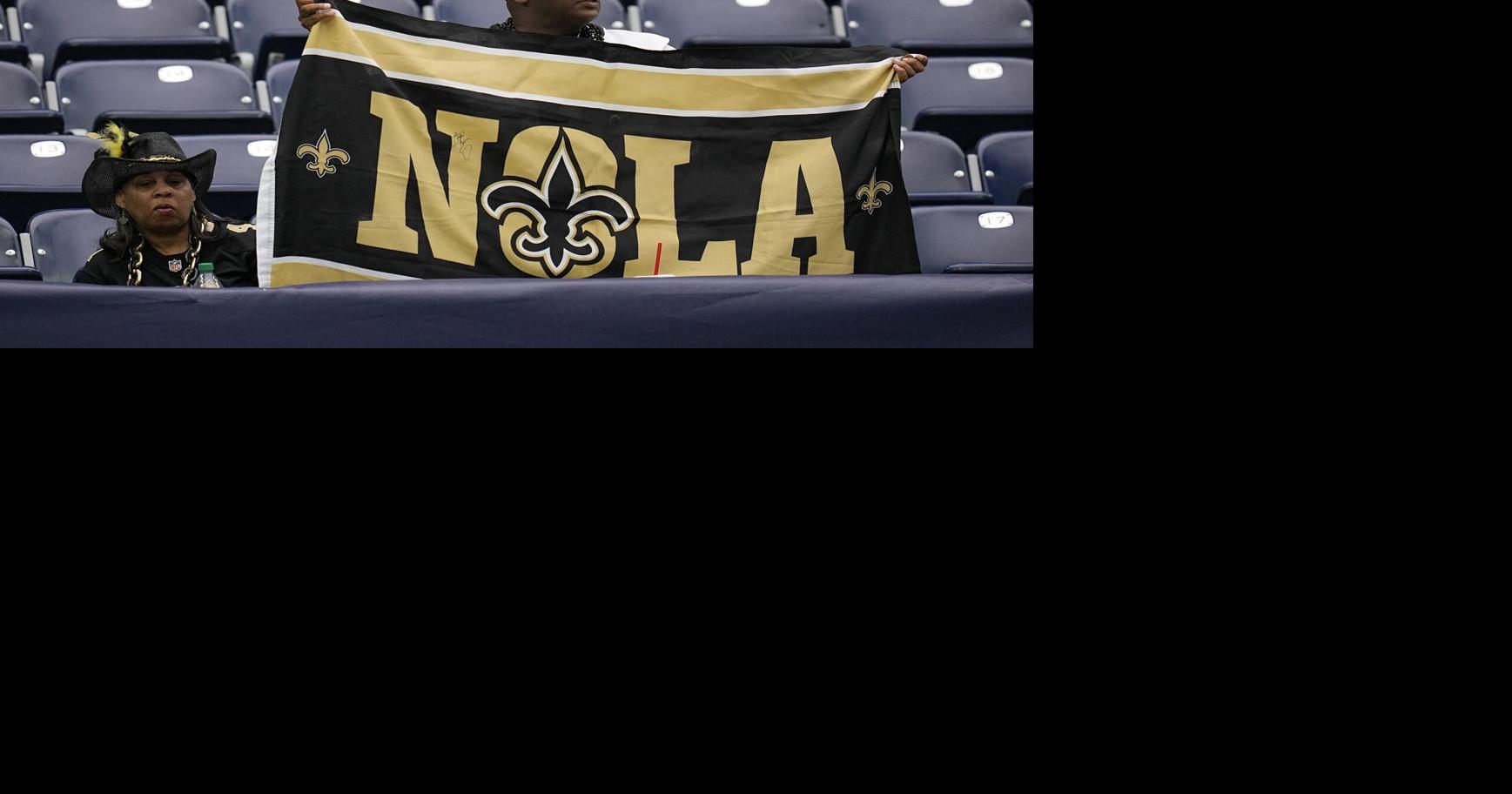 Saints fans showed up in big numbers for Texans game | Saints ...