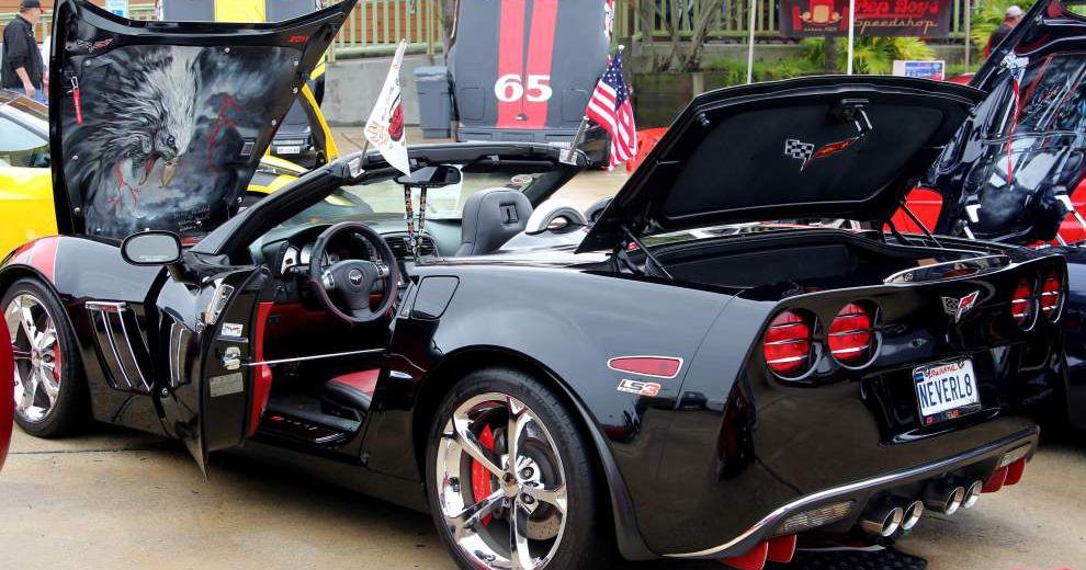 Don’t think Karen Bedell drives her custom Corvette like a little old ...