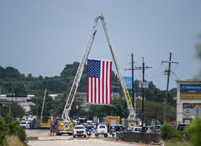 Funeral held for Denham Springs officer shot on duty | Crime/Police ...