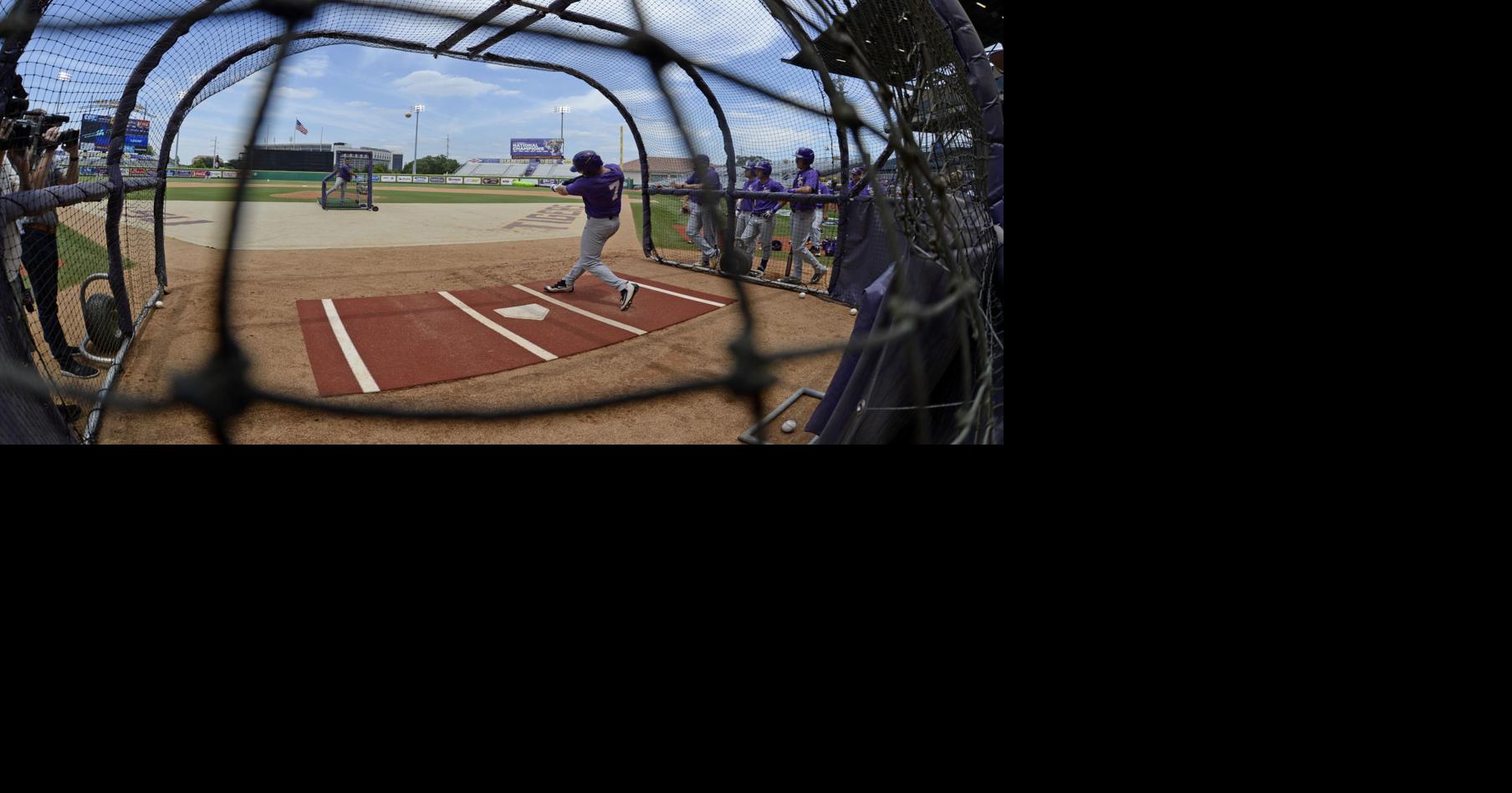 Photos: LSU hits practice field day before super regional vs ...