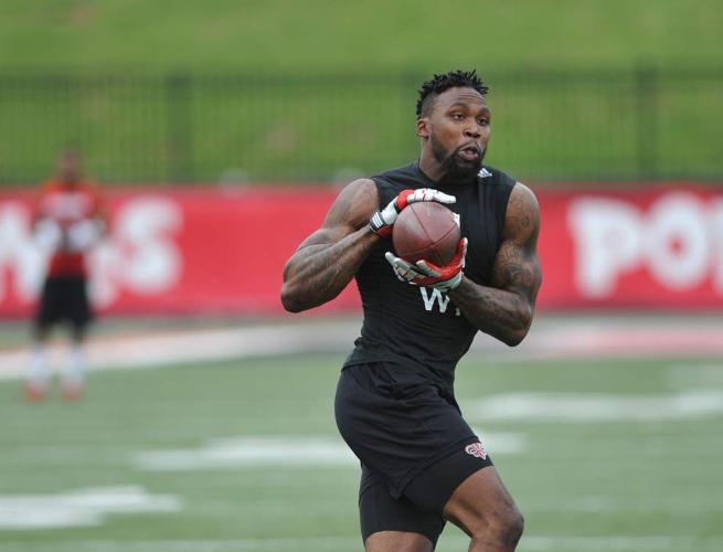 Former Cajun Jamal Robinson scores high marks at UL-Lafayette Pro Day ...
