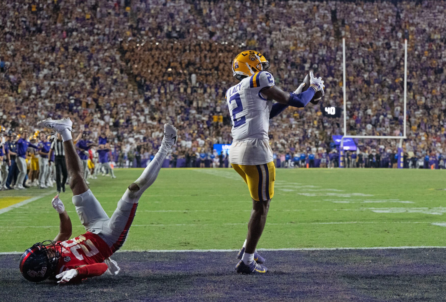 Photos: LSU defeats Ole Miss in Top 15 overtime thriller Saturday night ...