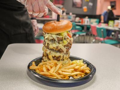 double cheeseburger challenge