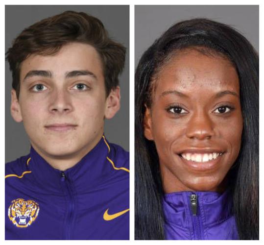 LSU track and field stars Kortnei Johnson, Mondo Duplantis on Bowerman ...