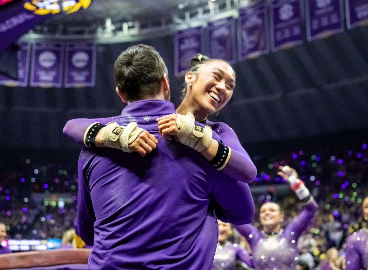 Photos: LSU Gymnastics rises above Alabama behind Chio’s perfect 10 ...