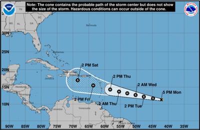 Tropical Storm Bret forms in Atlantic Ocean | Hurricane Center ...
