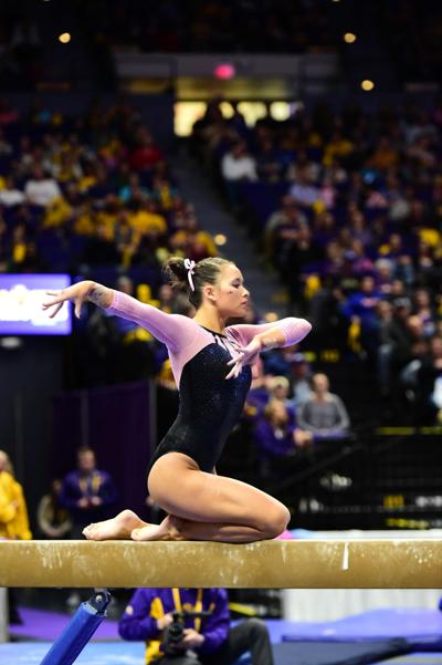Finnegan leads LSU gymnastics to win in Mardi Gras Invitational | LSU ...